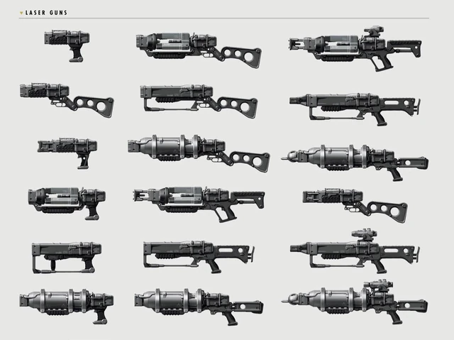 Image - Art of Fallout 4 laser gun.jpg | Fallout Wiki | FANDOM powered ...