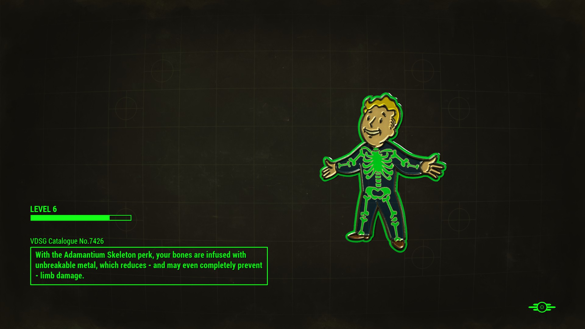 Image Fo4 Adamantium Skeleton Loading Screen Fallout Wiki