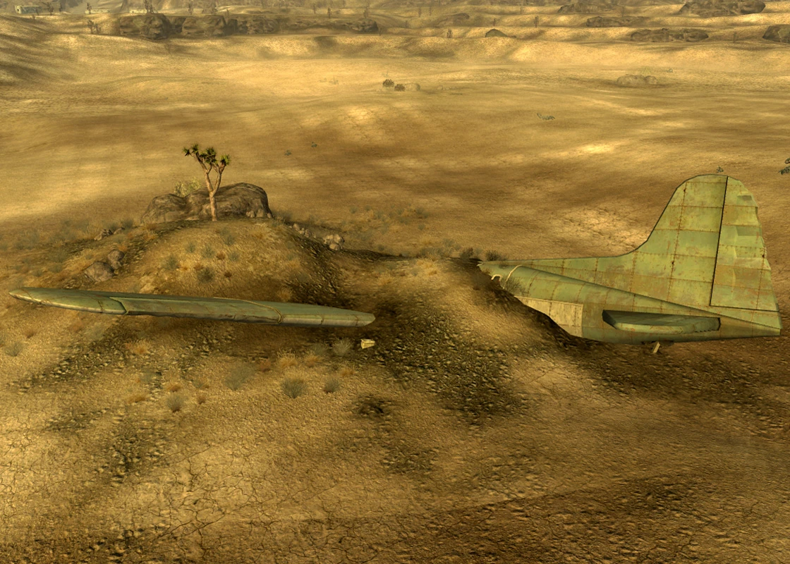 Image - Crashed airplane.jpg | Fallout Wiki | FANDOM powered by Wikia