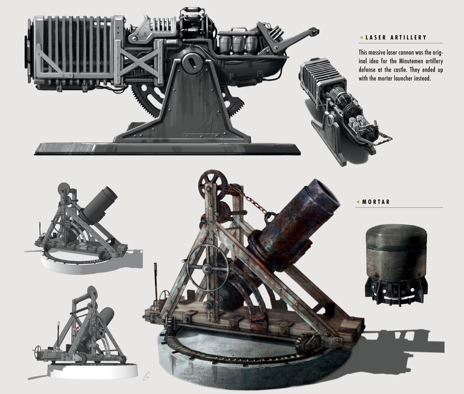 Image - Fo4 Artillery concept art.png | Fallout Wiki | FANDOM powered ...