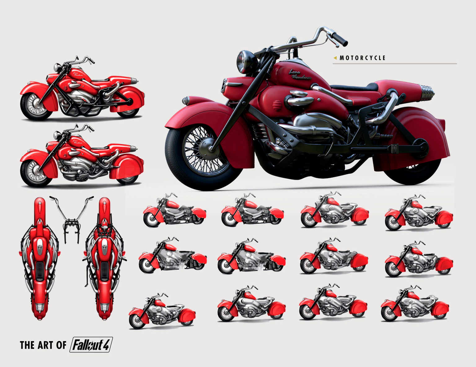 Image - Art of Fo4 Motorcycle (2).png | Fallout Wiki | FANDOM powered ...