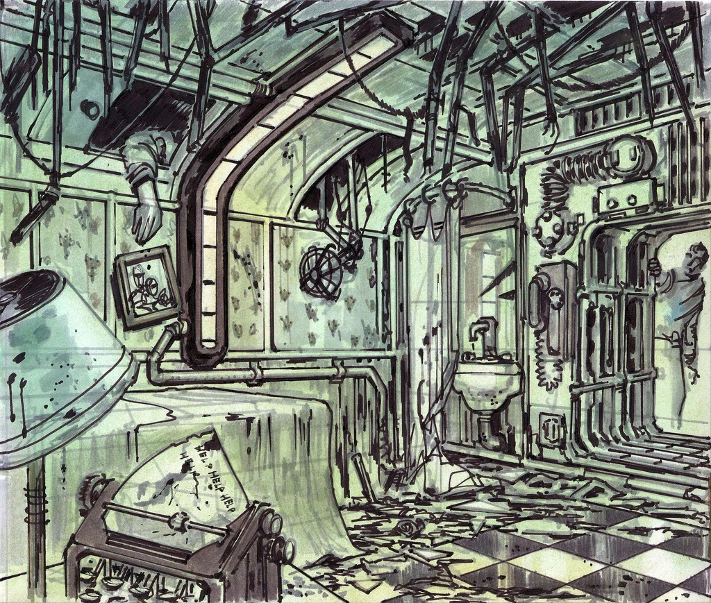 Image - Vault87conceptart3.jpg | Fallout Wiki | FANDOM powered by Wikia