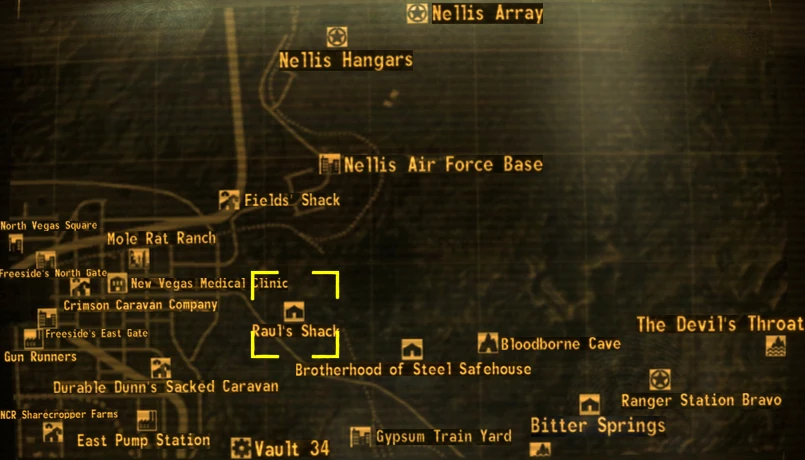 Image - Rauls Shack loc.jpg | Fallout Wiki | FANDOM powered by Wikia