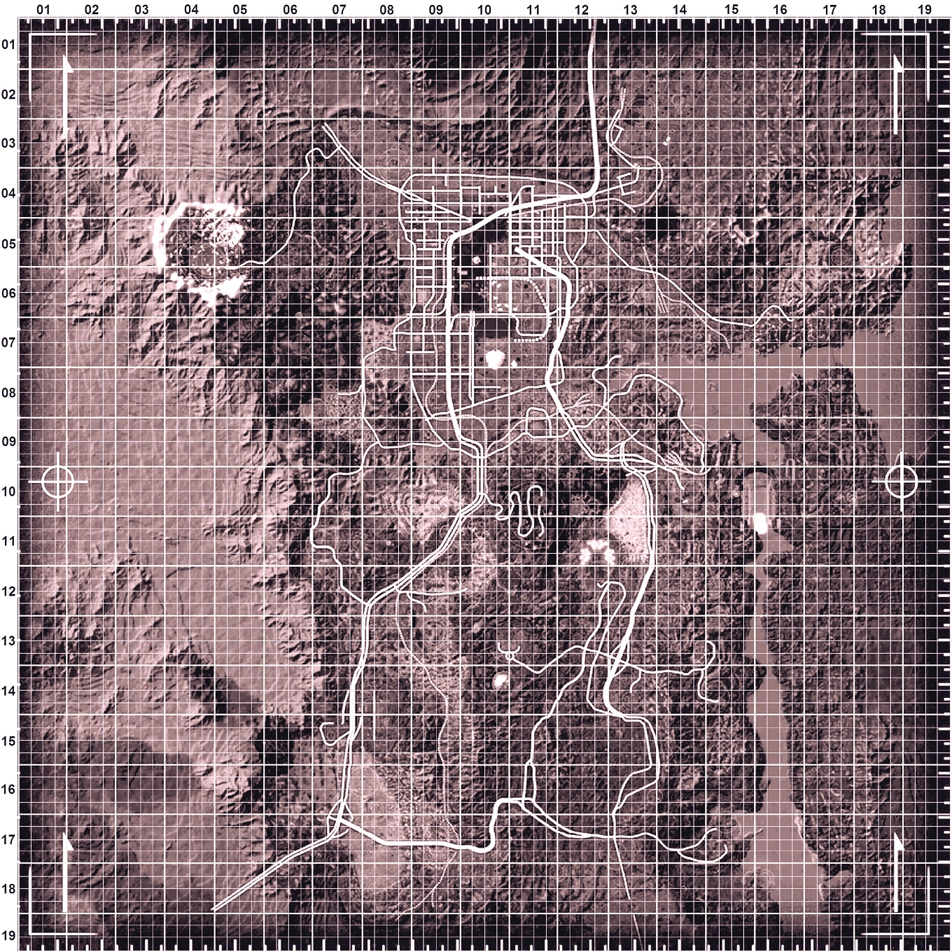 Image - New Vegas Clean Map 1360x1360.png | Fallout Wiki | FANDOM ...