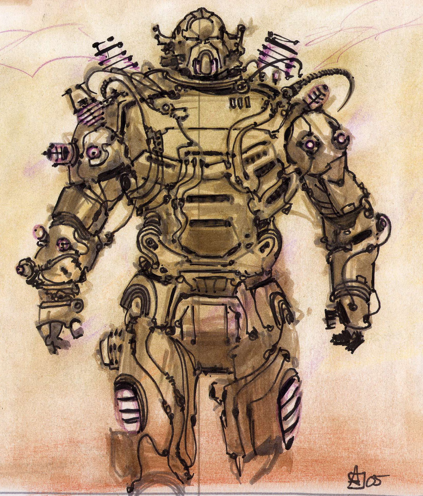 Image Enclave Power Armor Ca2 Fallout Wiki Fandom Powered By
