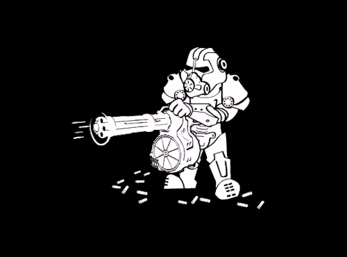 Изображение - FO4 Heavy Gunner icon.gif | Убежище | FANDOM powered by Wikia