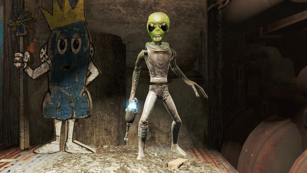 Image - FO4NW Animatronic alien.png | Fallout Wiki | FANDOM powered by ...