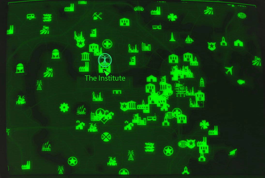 Fallout 4 Detailed Mapfallout 4 Workshop Locations Map