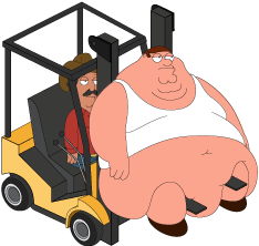 Forklift Peter | Family Guy: The Quest for Stuff Wiki | FANDOM powered ...