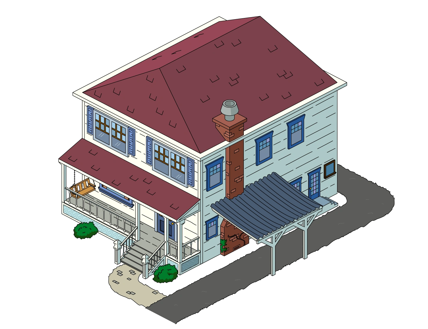 Cleveland's "Cleveland Show" House | Family Guy: The Quest for Stuff ...