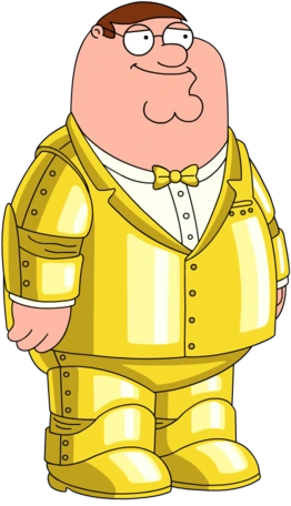 Golden Suit Peter | Family Guy: The Quest for Stuff Wiki | Fandom