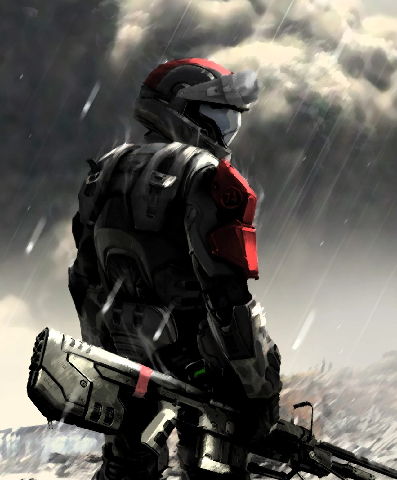 Image - ODST Sniper by Gazas.jpg | Fan GMA Created Characters Wiki ...
