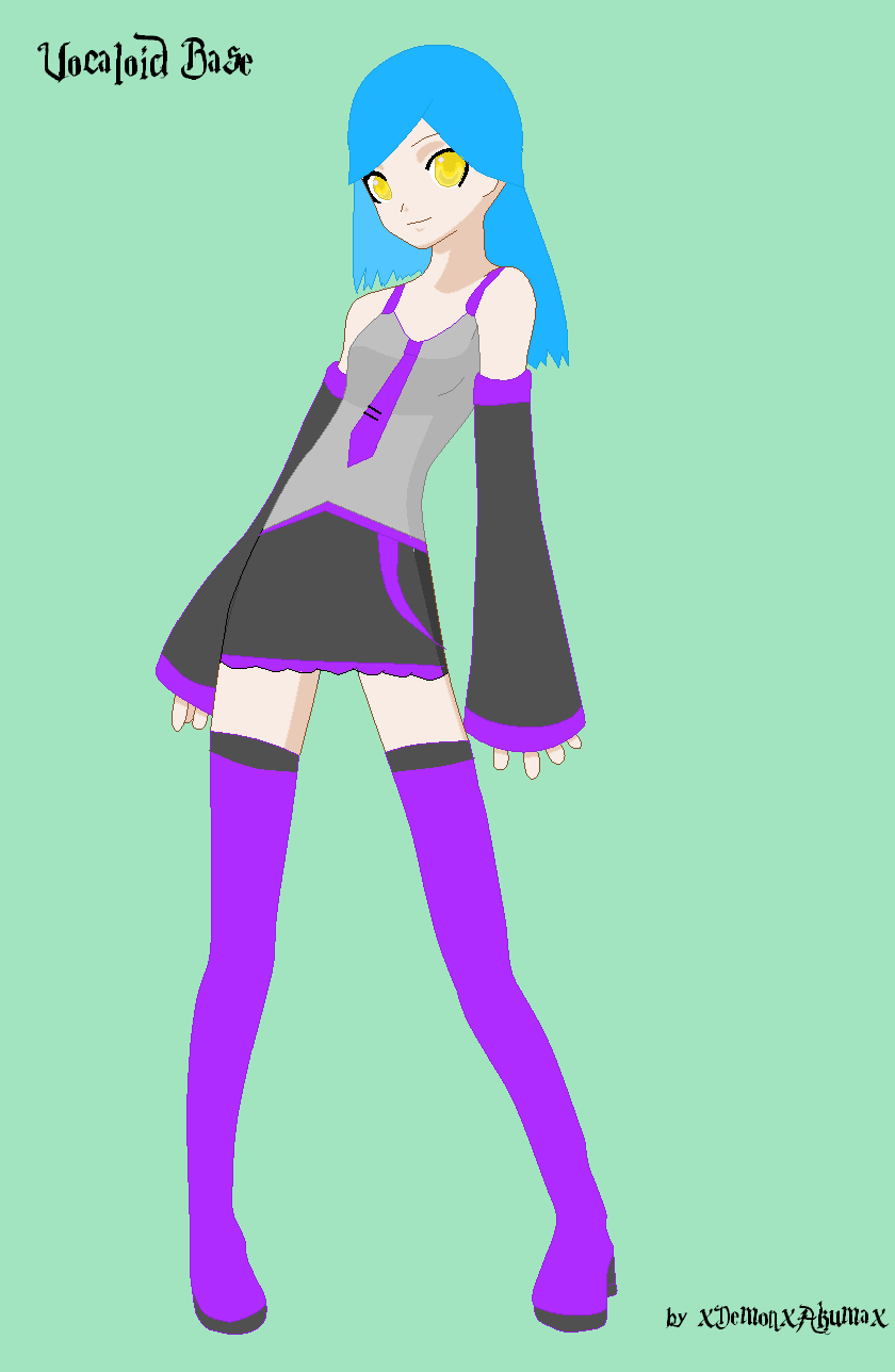 Imagen - Vocaloid base by xDemonxAkumax.png | Wiki Fanloid | FANDOM ...