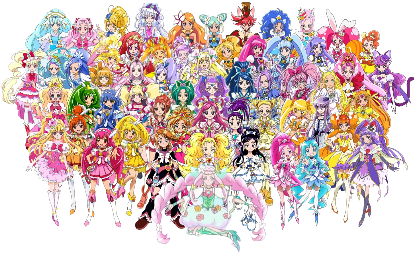 Pretty Cure All Stars Roll Call | Fan-Made PreCure Series Wiki | FANDOM ...