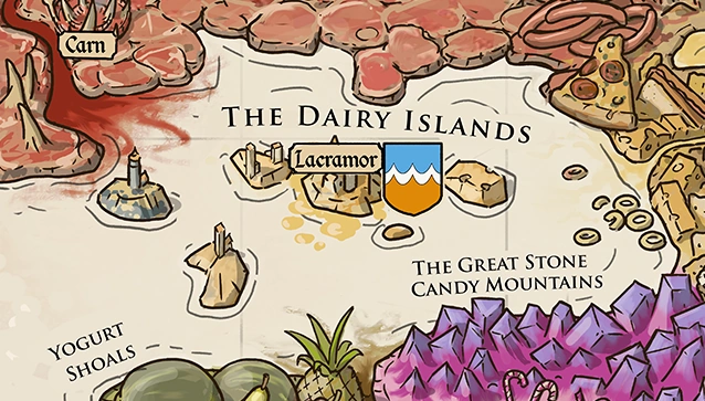 The Dairy Islands | Dimension 20 Wiki | Fandom