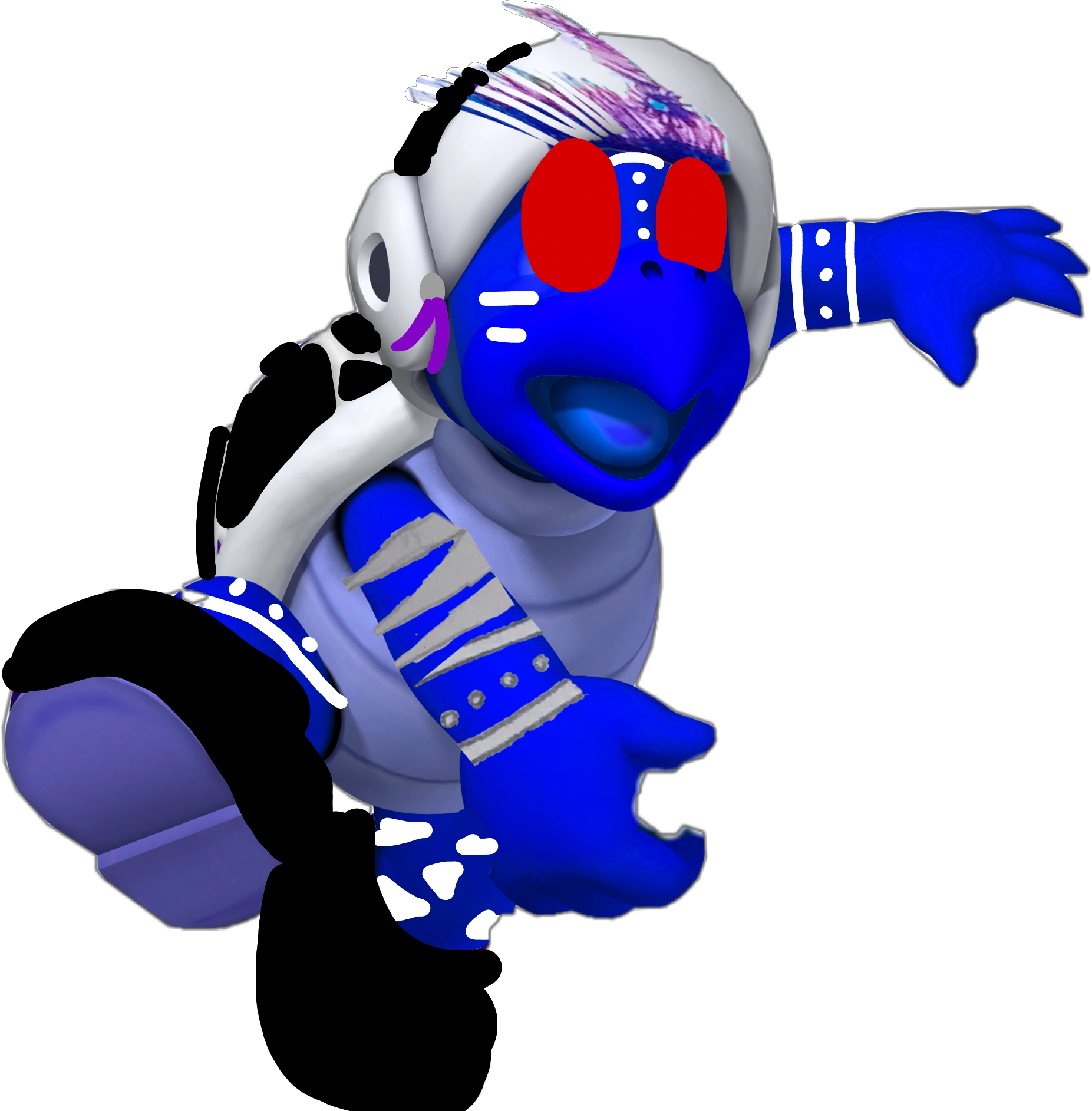 Dark Tribal Bro | Fantendo Bro Characters Wiki | Fandom