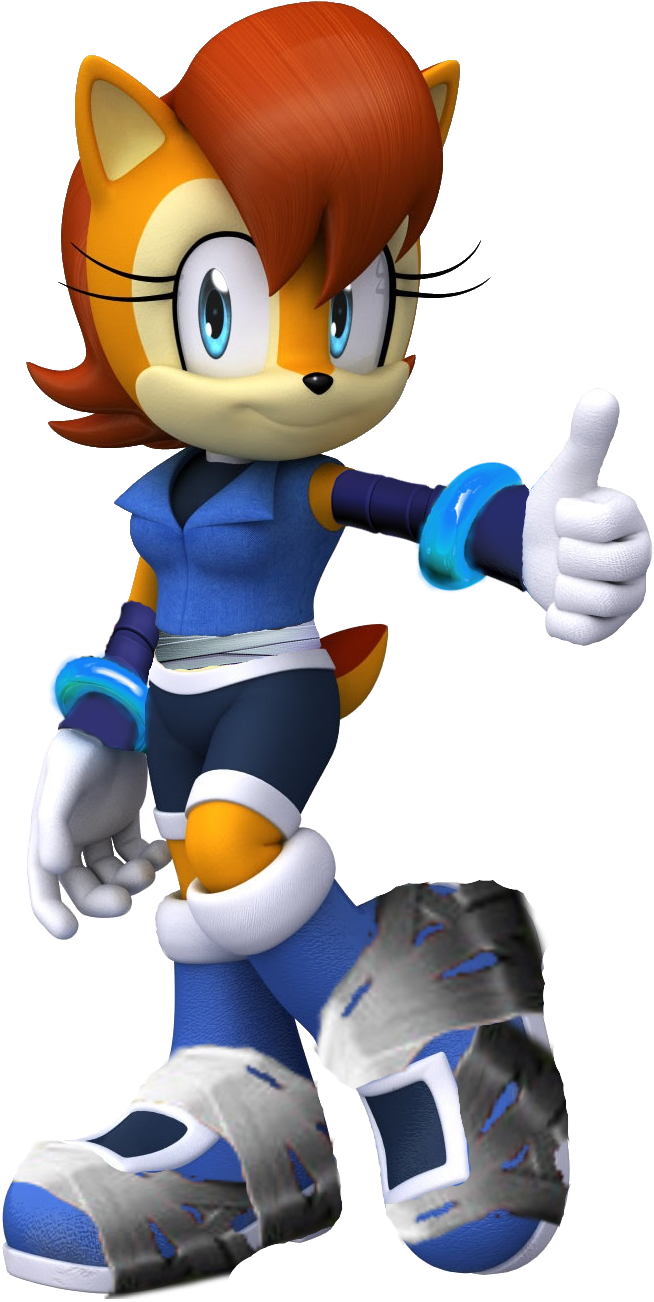 Image Sonic Boom New Sally Renderpng Fantendo Nintendo Fanon Wiki Fandom Powered By Wikia