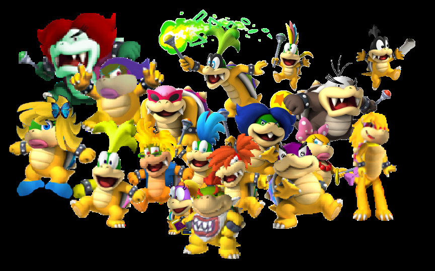 Image All The Koopalings 17548 Png Fantendo Nintendo Fanon Wiki