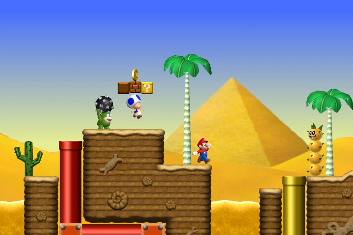 Super mario world custom desert sprites - gogoress
