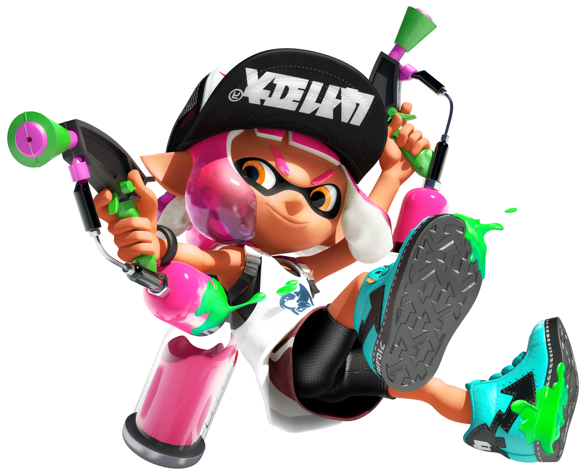 Image - Pink Inkling 1 - Splatoon 2.png | Fantendo - Nintendo Fanon ...