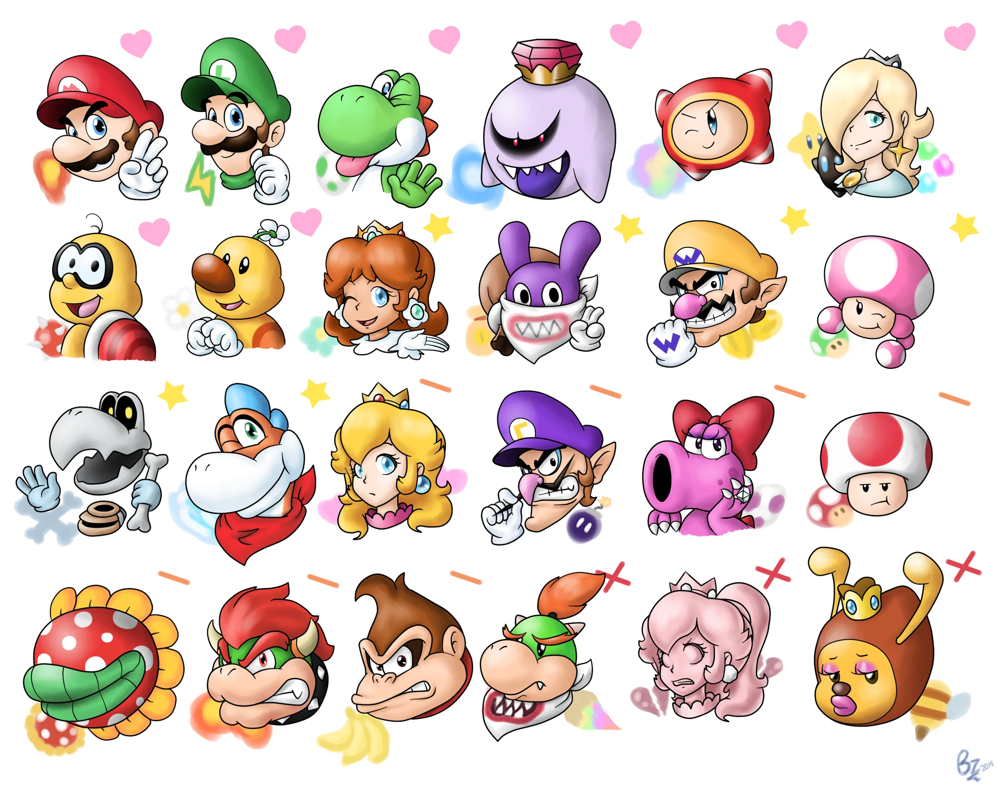User blog:Ziegs/What's your Mario character preference? | Fantendo ...
