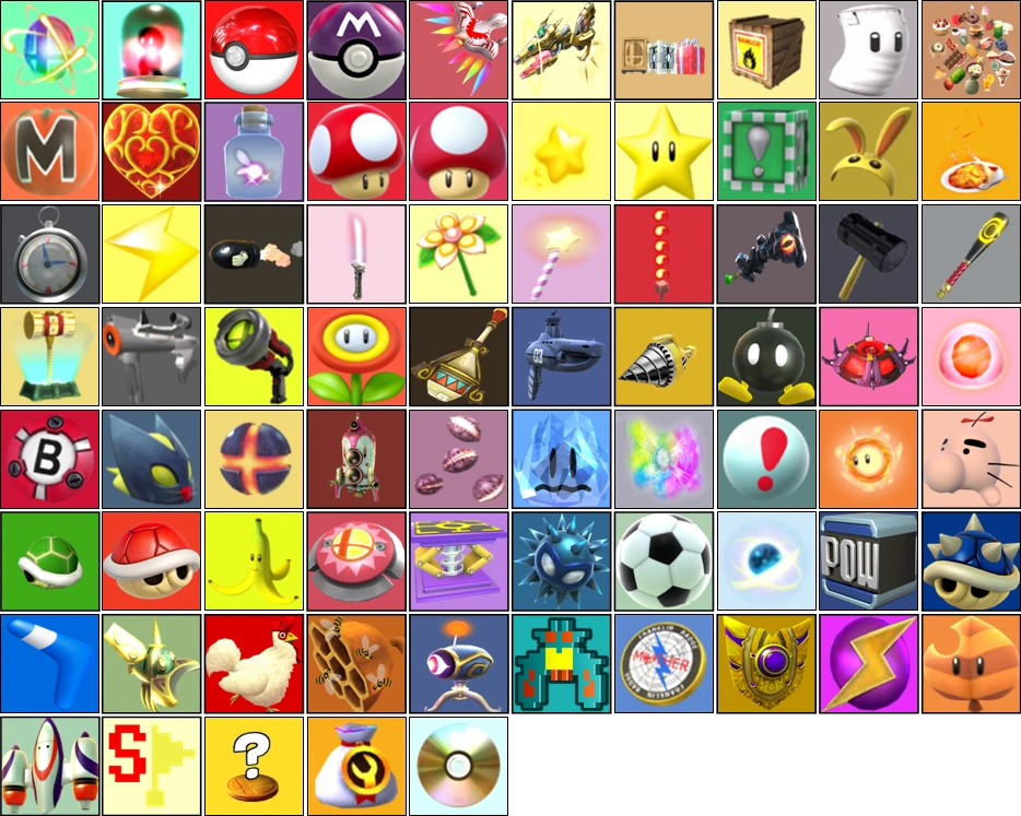 Items (SSB5.) | Fantendo - Nintendo Fanon Wiki | FANDOM powered by Wikia