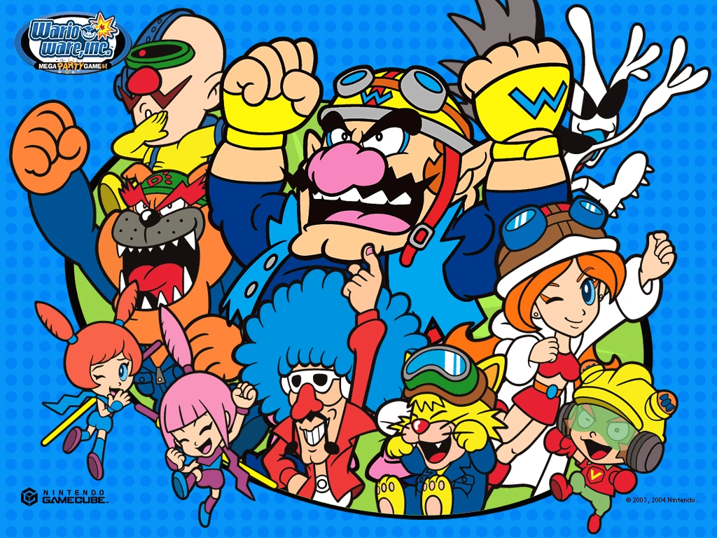 Warioware Touched Characters
