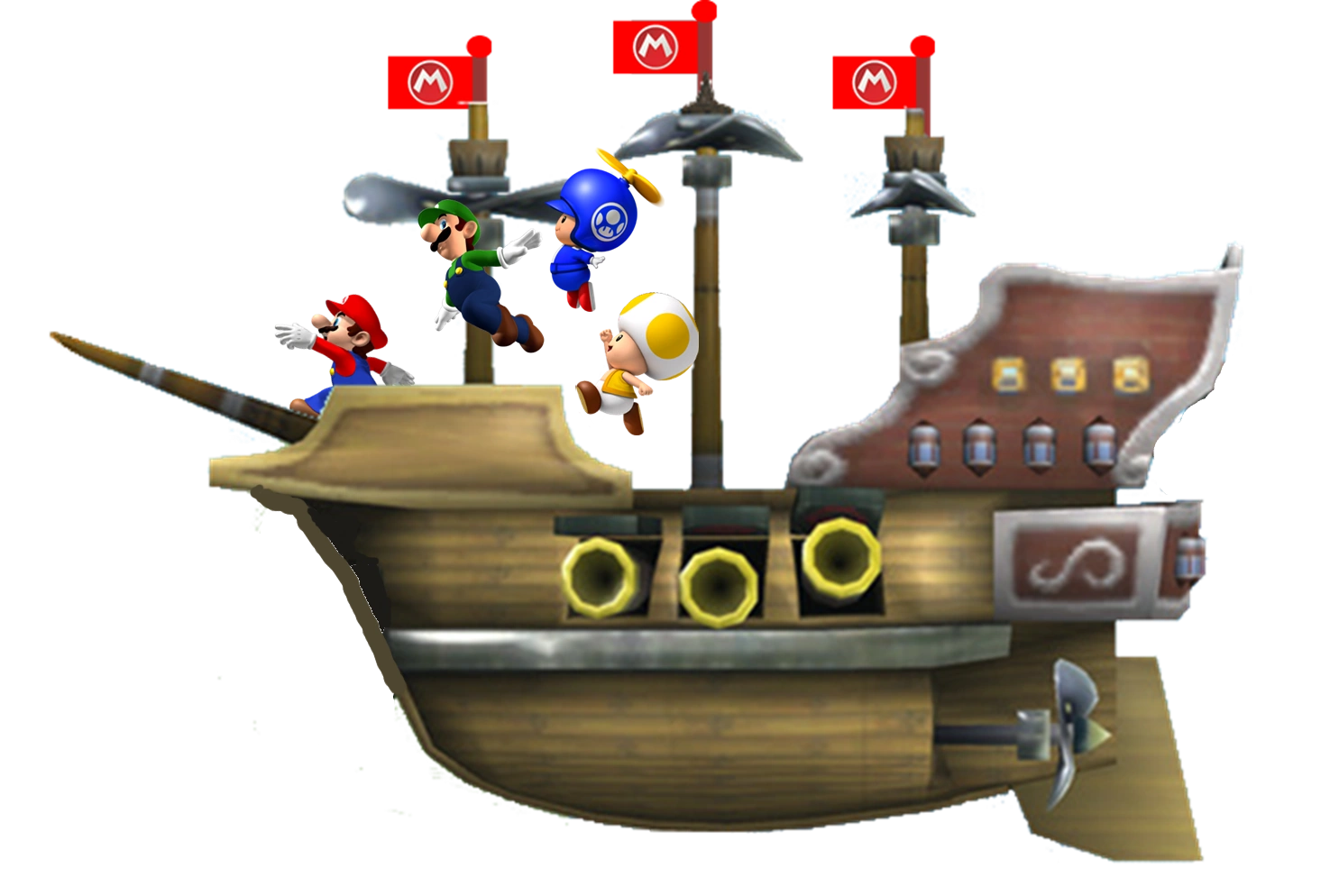 Image - Mario Airship.png | Fantendo - Nintendo Fanon Wiki | FANDOM ...