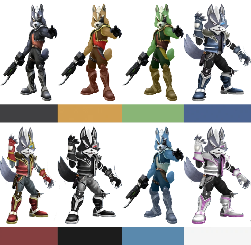 Super Smash Bros. V/Alternate Costumes and Color Swaps | Fantendo ...