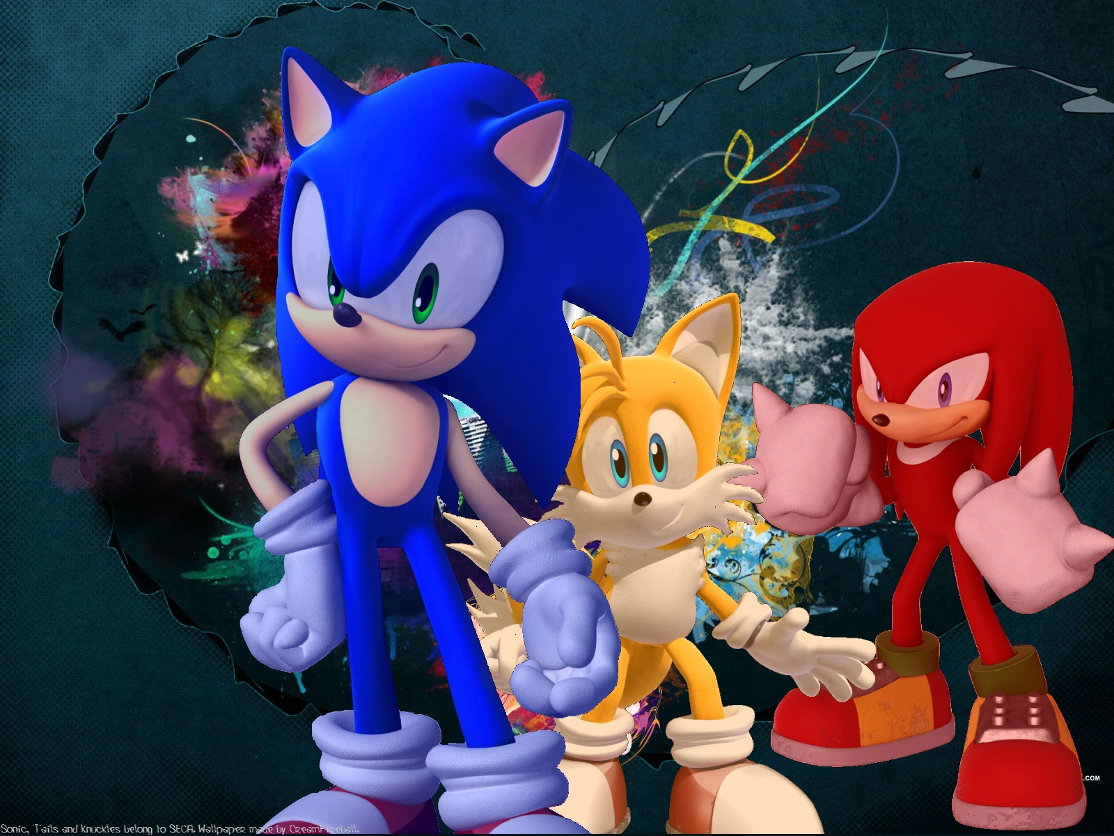 Image - Team sonic wallpaper by creamfireballwps-d5tuxf0.png | Fantendo ...