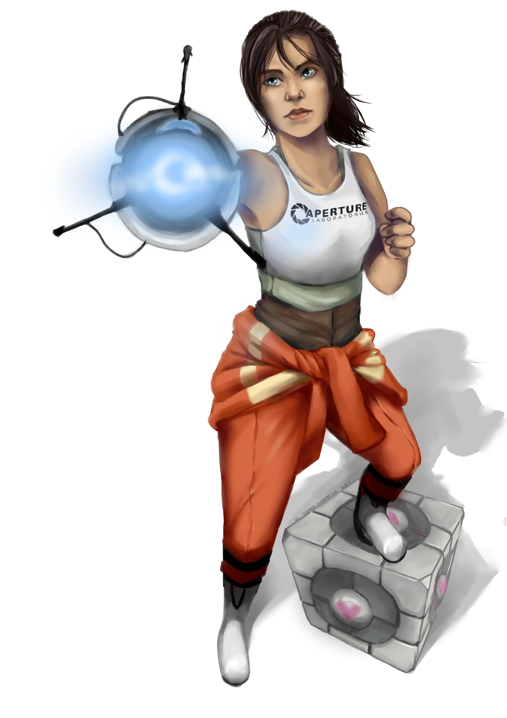 Image - Chell2.png | Fantendo - Nintendo Fanon Wiki | FANDOM powered by ...