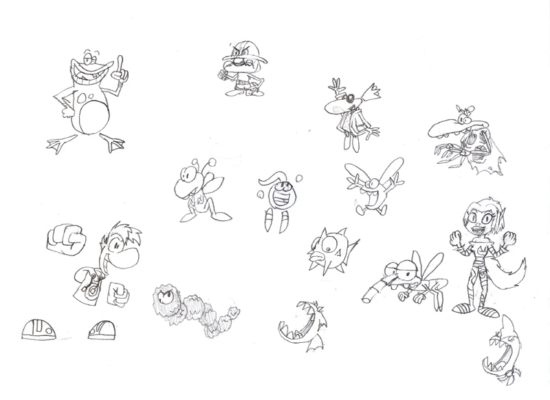 User blog:Arend/Rayman Drawings | Fantendo - Nintendo Fanon Wiki ...