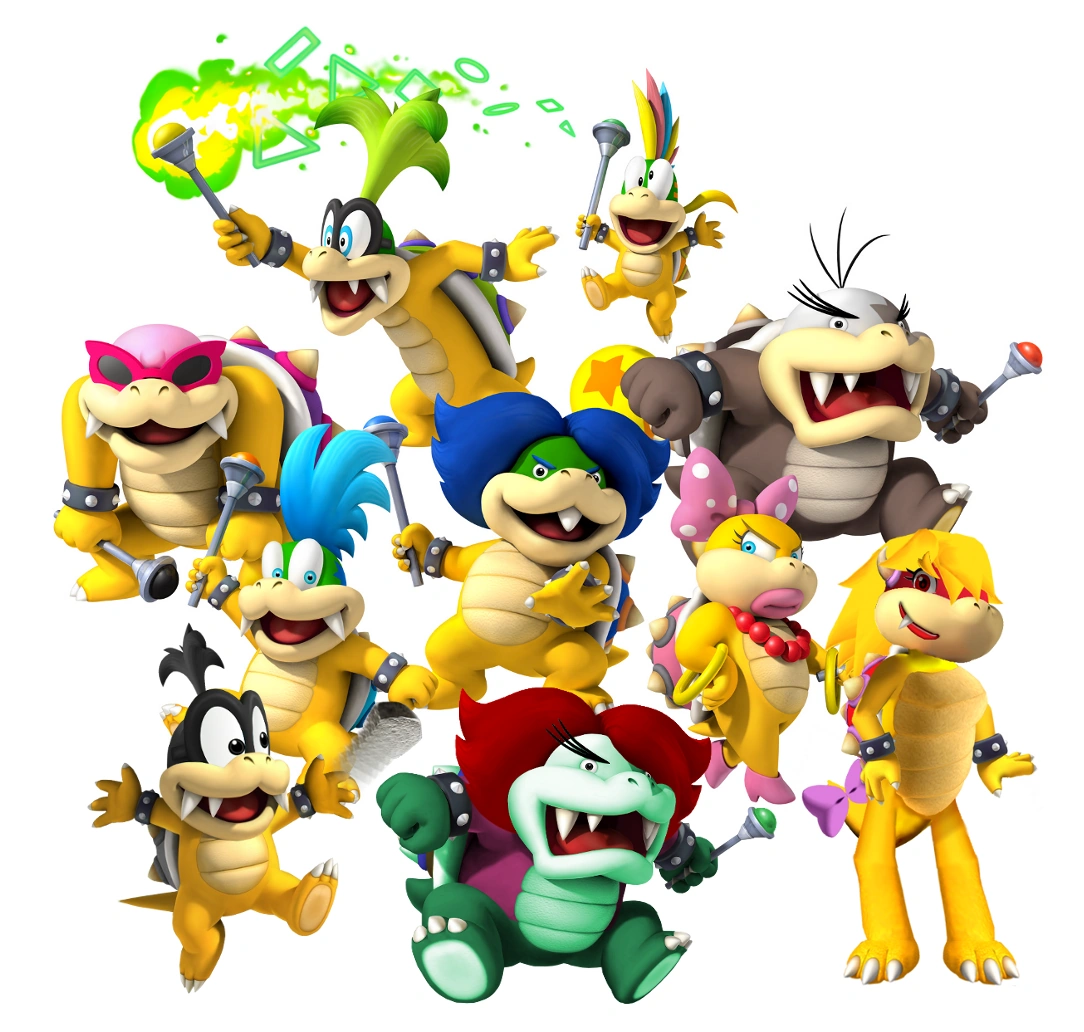 Image - Koopalings NSMBVR.png | Fantendo - Nintendo Fanon Wiki | FANDOM ...