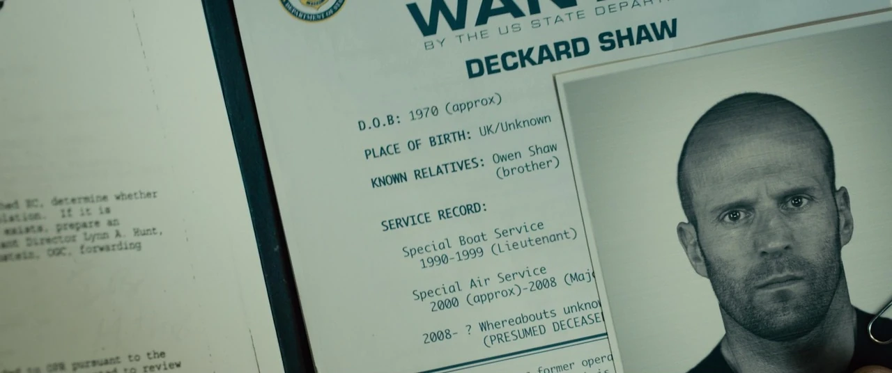 Image - Deckard Shaw - DSS file.jpg | The Fast and the Furious Wiki ...