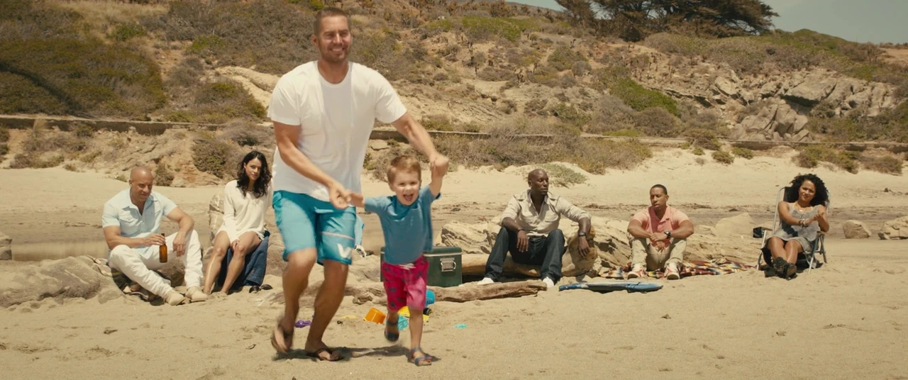 Image - CGI Brian O'Conner with Jack - FF7 Ending.jpg | The Fast and ...