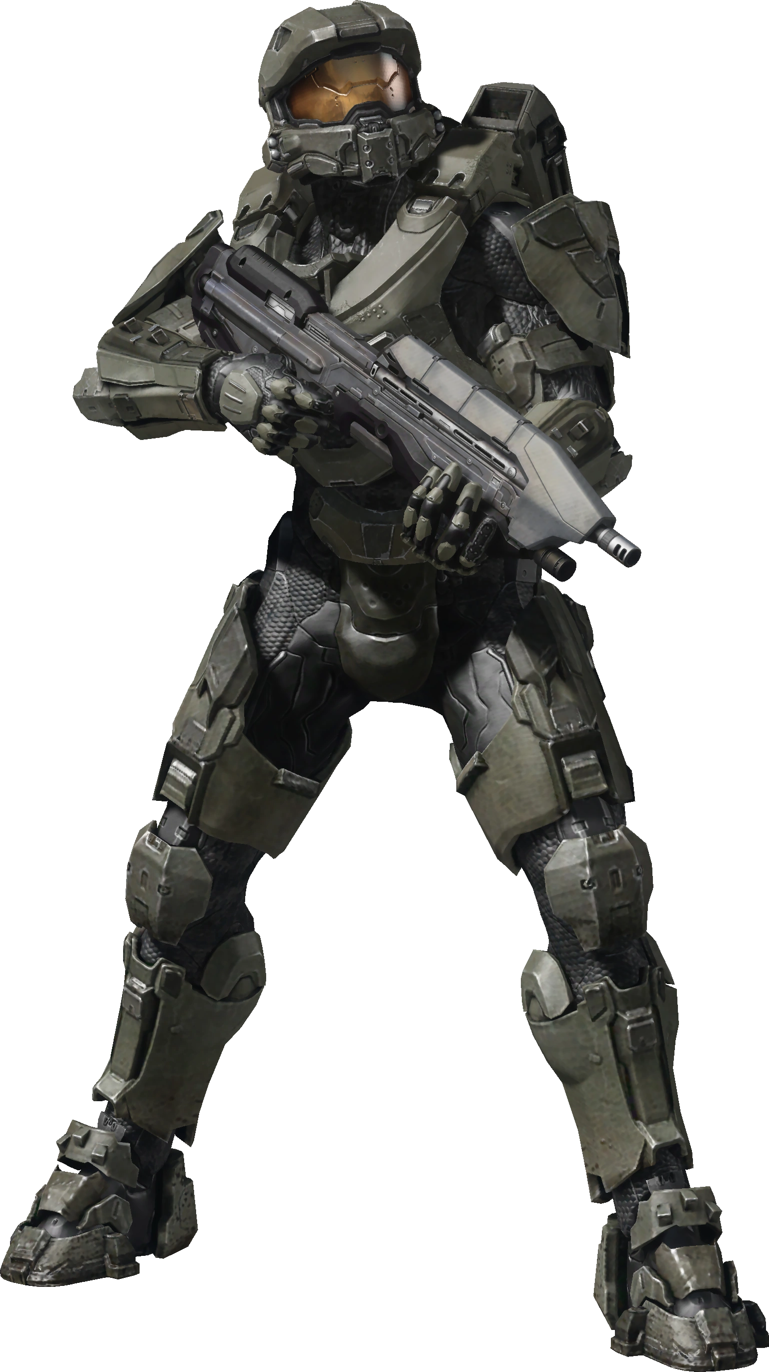 Image - Halo - Master Chief wielding a MA5C Assault Rifle.png | Fatal ...