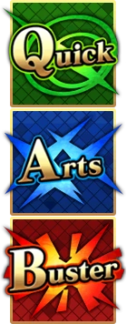 Command Cards | Fate/Grand Order Wikia | Fandom