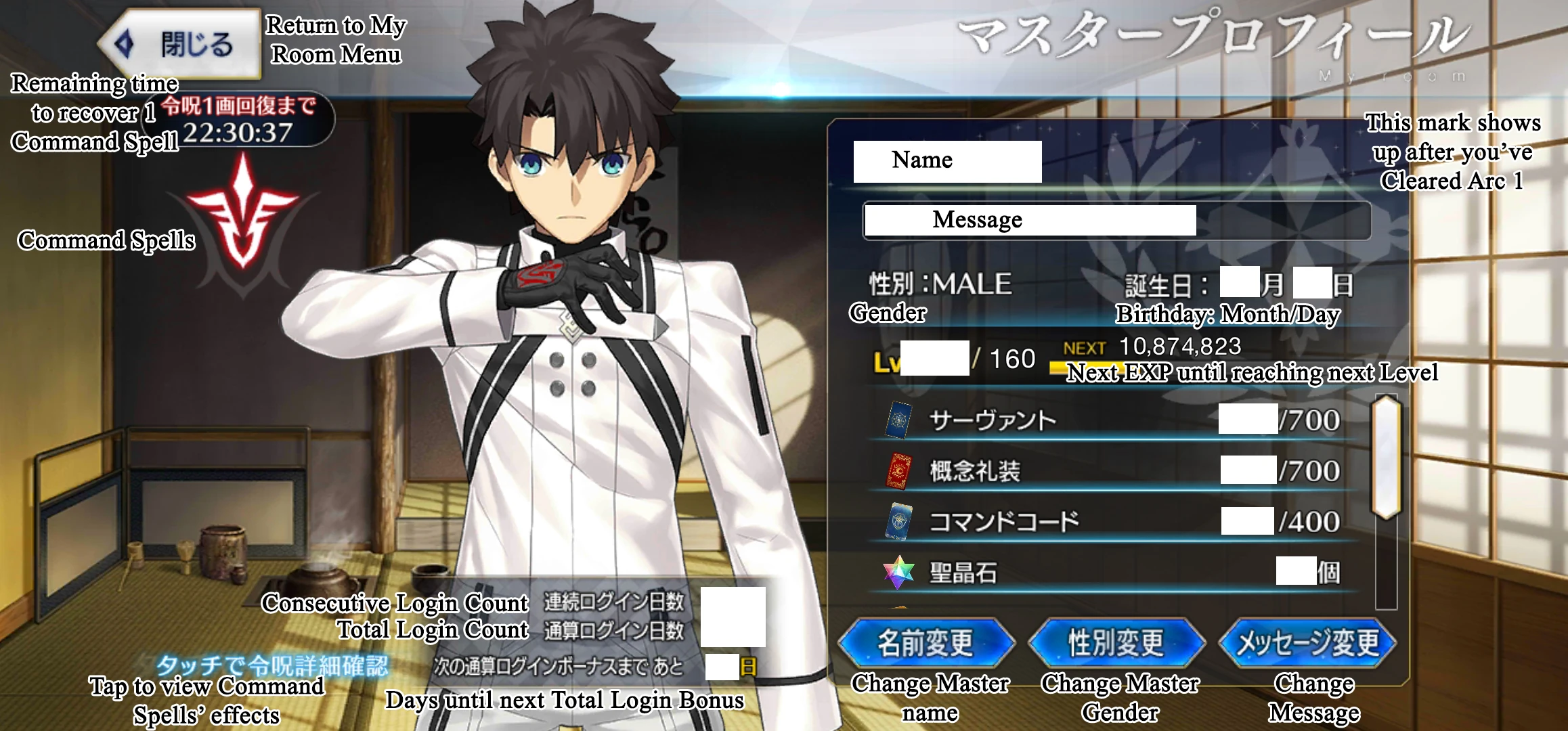 Master Profile | Fate/Grand Order Wikia | Fandom