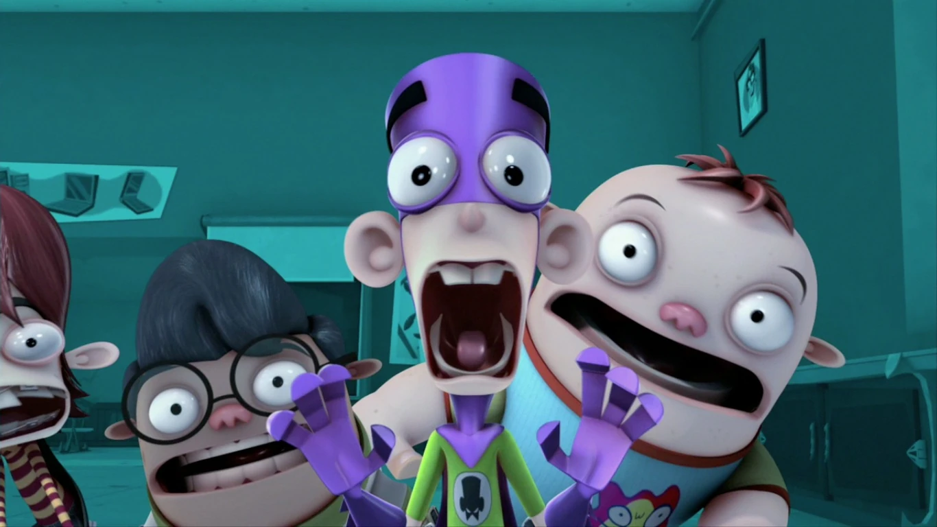 Image - Tex, Fresno, Fanboy and Chowhound scream.jpg | Fanboy & Chum ...
