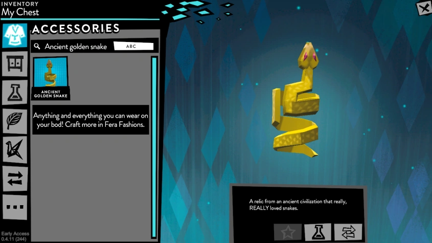 Ancient Golden Snake | Feral Wiki | Fandom