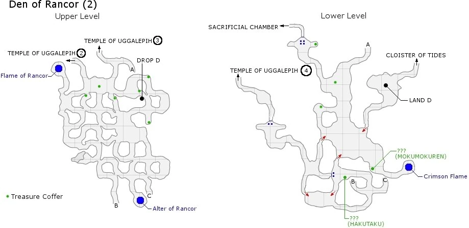 Den of Rancor/Maps | FFXIclopedia | FANDOM powered by Wikia