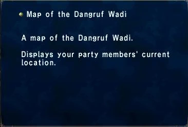 Map of the Dangruf Wadi | FFXIclopedia | Fandom