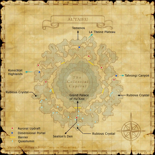 Al'Taieu/Maps | FFXIclopedia | FANDOM powered by Wikia