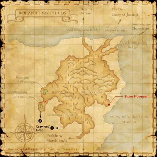 Rolanberry Fields/Maps | FFXIclopedia | FANDOM powered by Wikia
