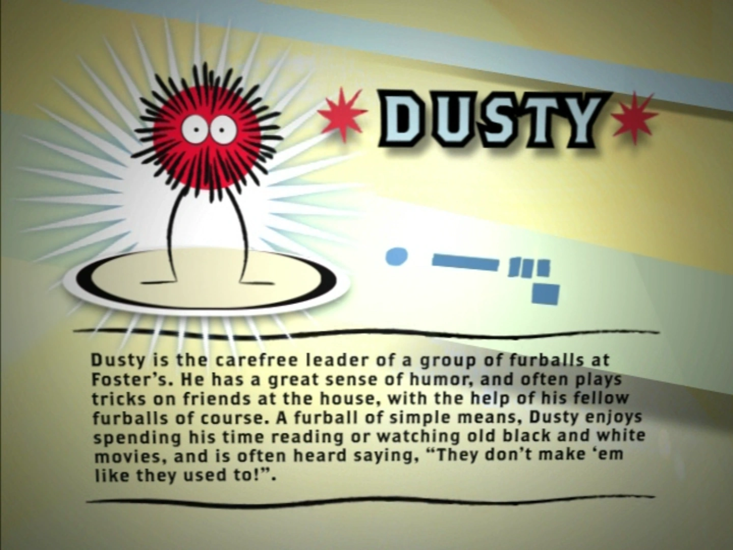 Dusty | Imagination Companions, A Foster's Home for Imaginary Friends ...