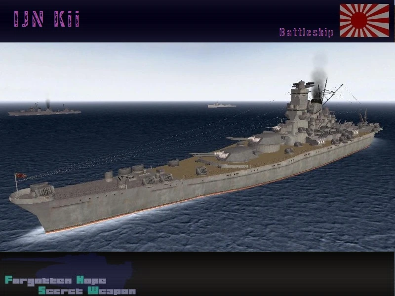 IJN Kii | Forgotten Hope Secret Weapon Wiki | Fandom