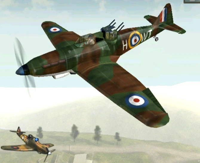Boulton Paul Defiant Mk I | Forgotten Hope Secret Weapon Wiki | Fandom