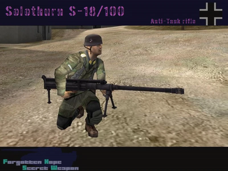 Solothurn S-18/100 | Forgotten Hope Secret Weapon Wiki | Fandom