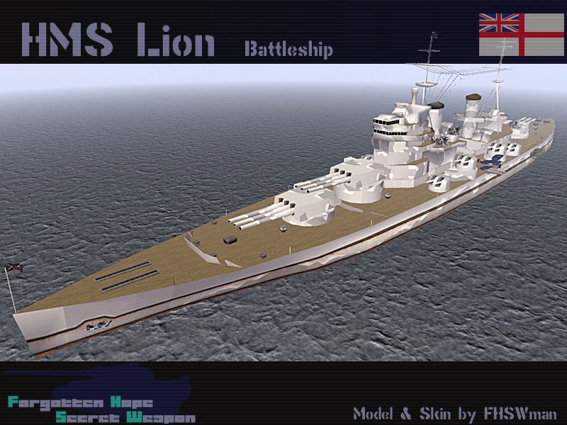Lion Class Battleship Fast HMS Lion (1910) was a battlecruiser built in ...
