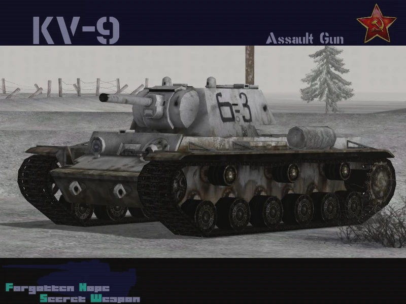 KV-9 | Forgotten Hope Secret Weapon Wiki | FANDOM powered by Wikia